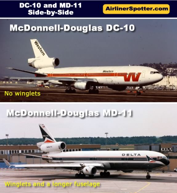 McDonnell-Douglas DC-10, MD-10 and MD-11 Spotting Guide, Tips for ...